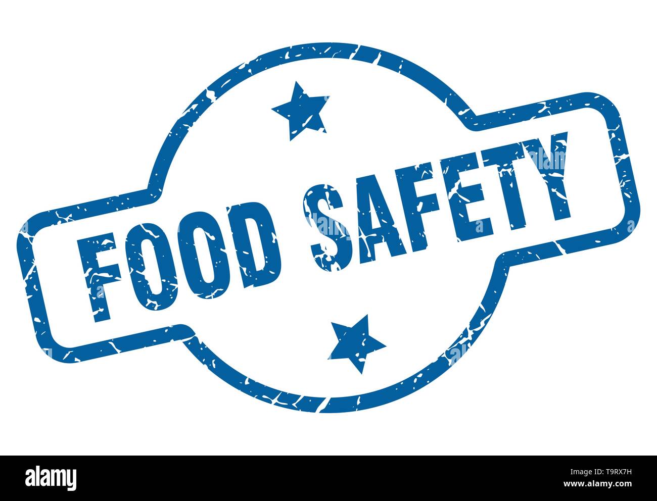 food safety vintage stamp. food safety sign Stock Vector Image & Art ...