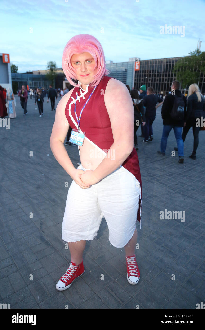 Participant of the 19th edition of the Pyrkon Fantasy Festival, which ...