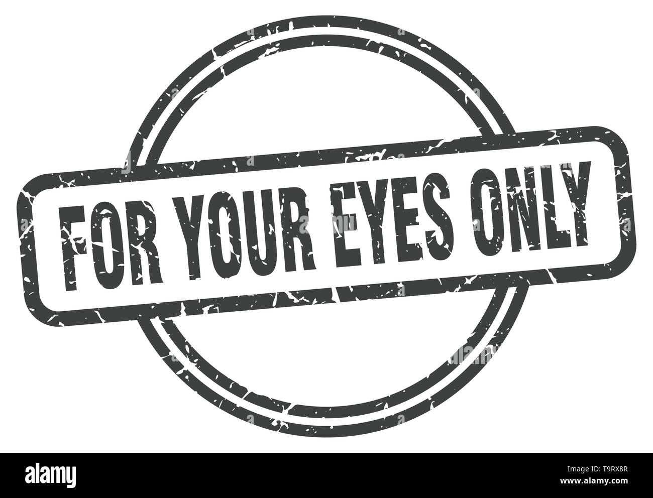 For Your Eyes Only Vintage Stamp For Your Eyes Only Sign Stock Vector Image And Art Alamy