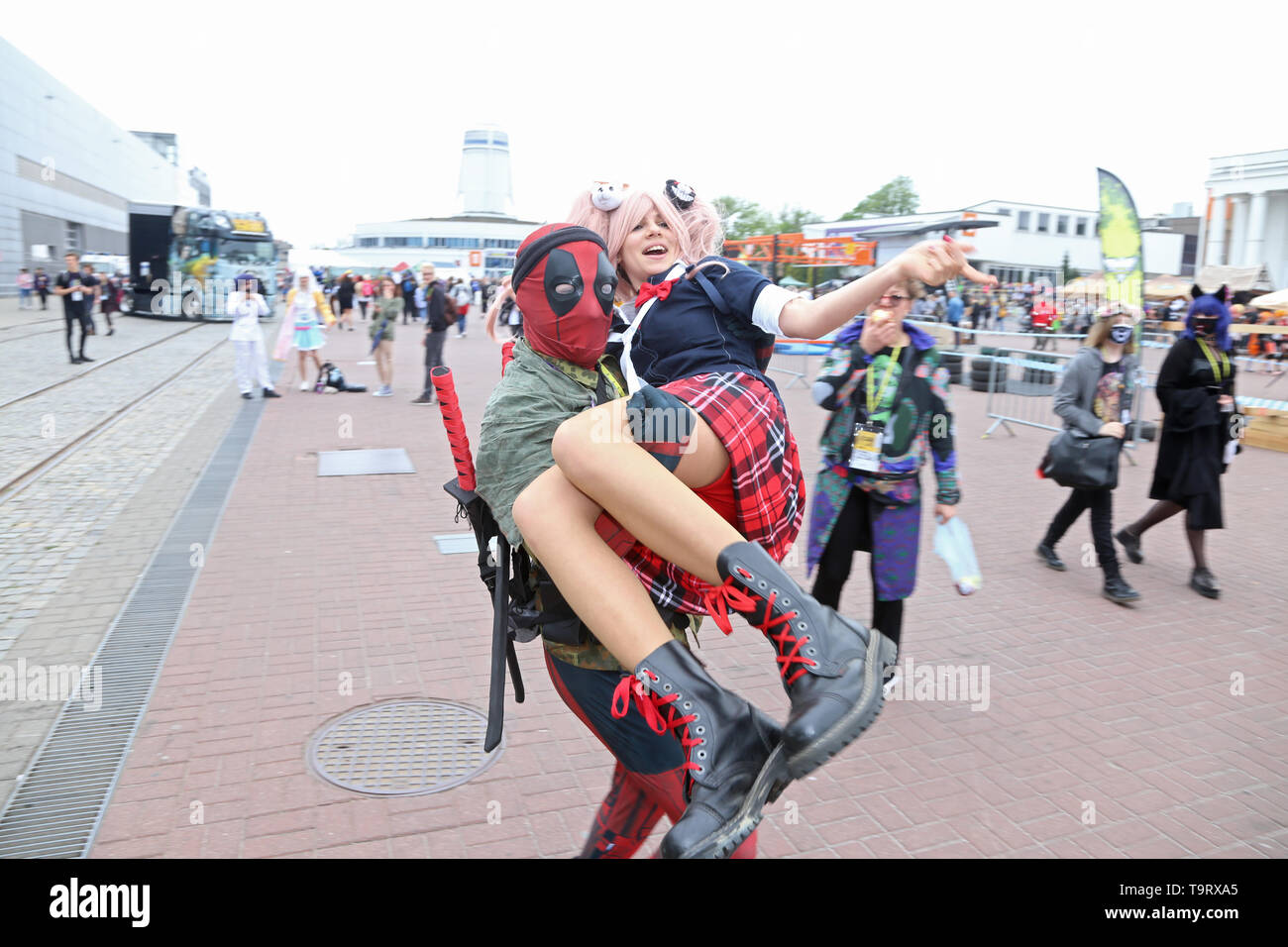 Participant of the 19th edition of the Pyrkon Fantasy Festival, which ...