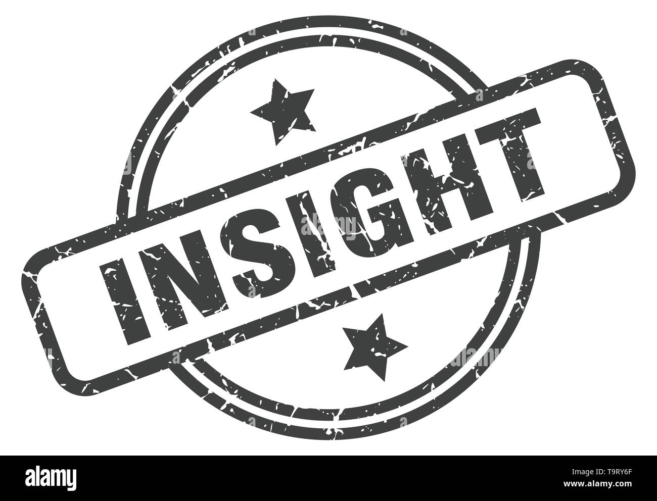 Insight stamp Stock Vector Images - Alamy
