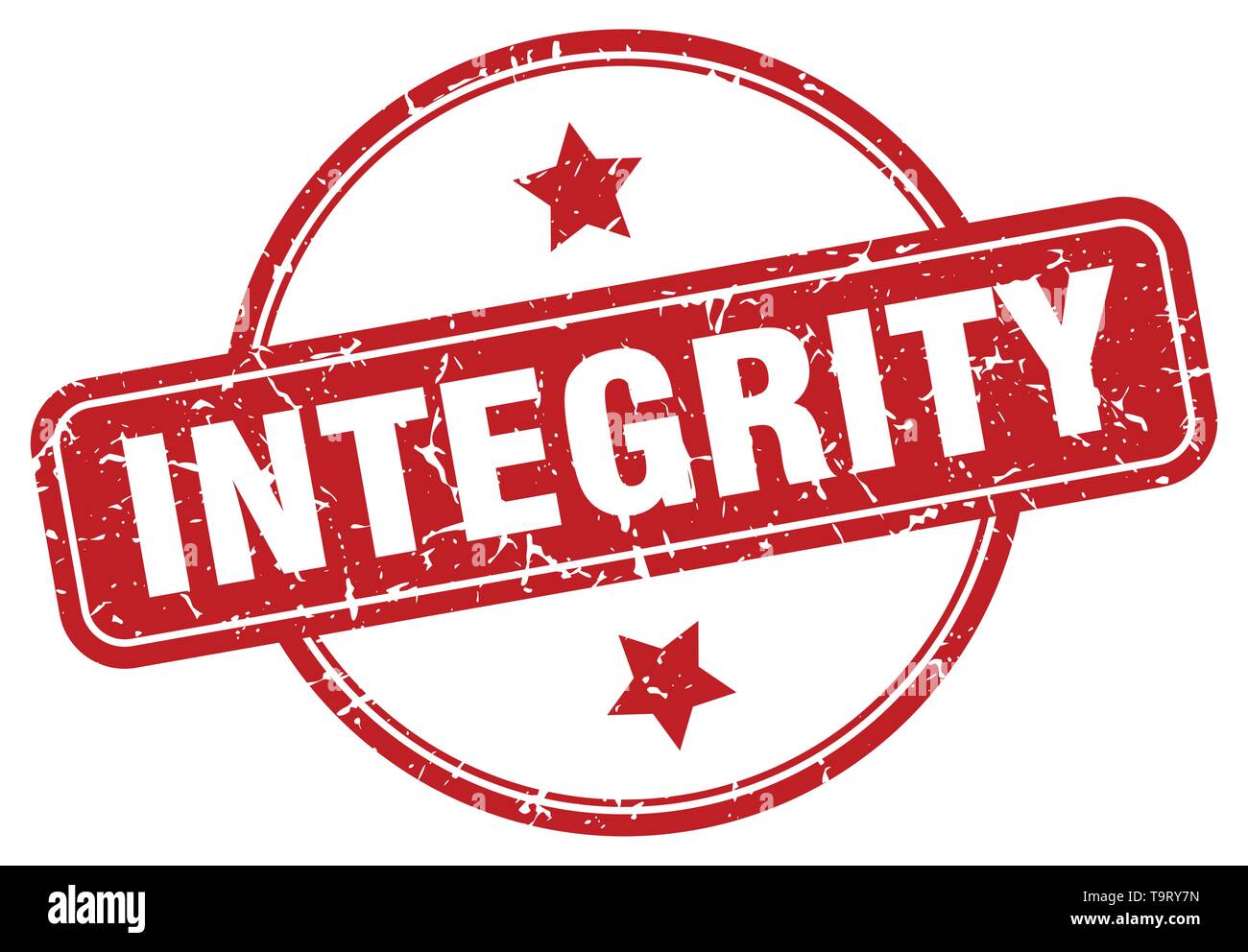 integrity vintage round isolated stamp Stock Vector Image & Art - Alamy