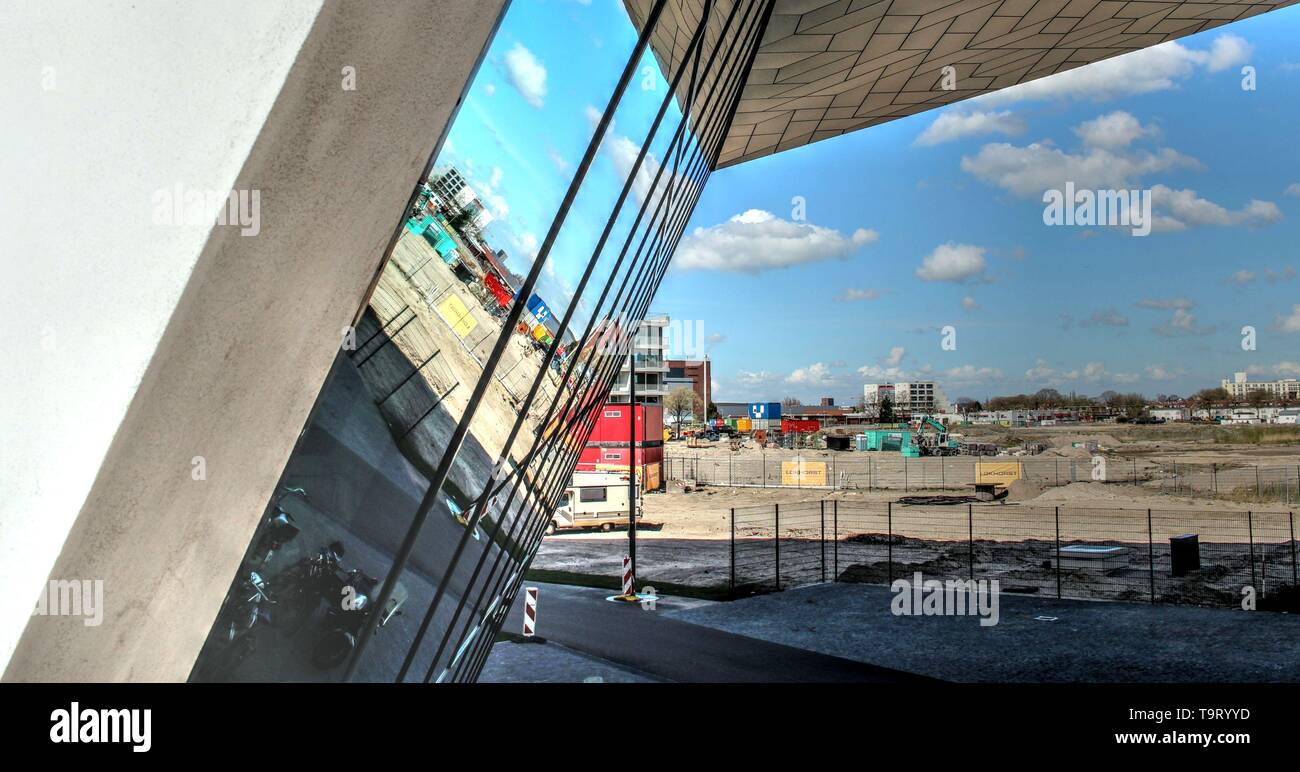High Dynamic Range picture of architecture in Amsterdam on a sunny day ...