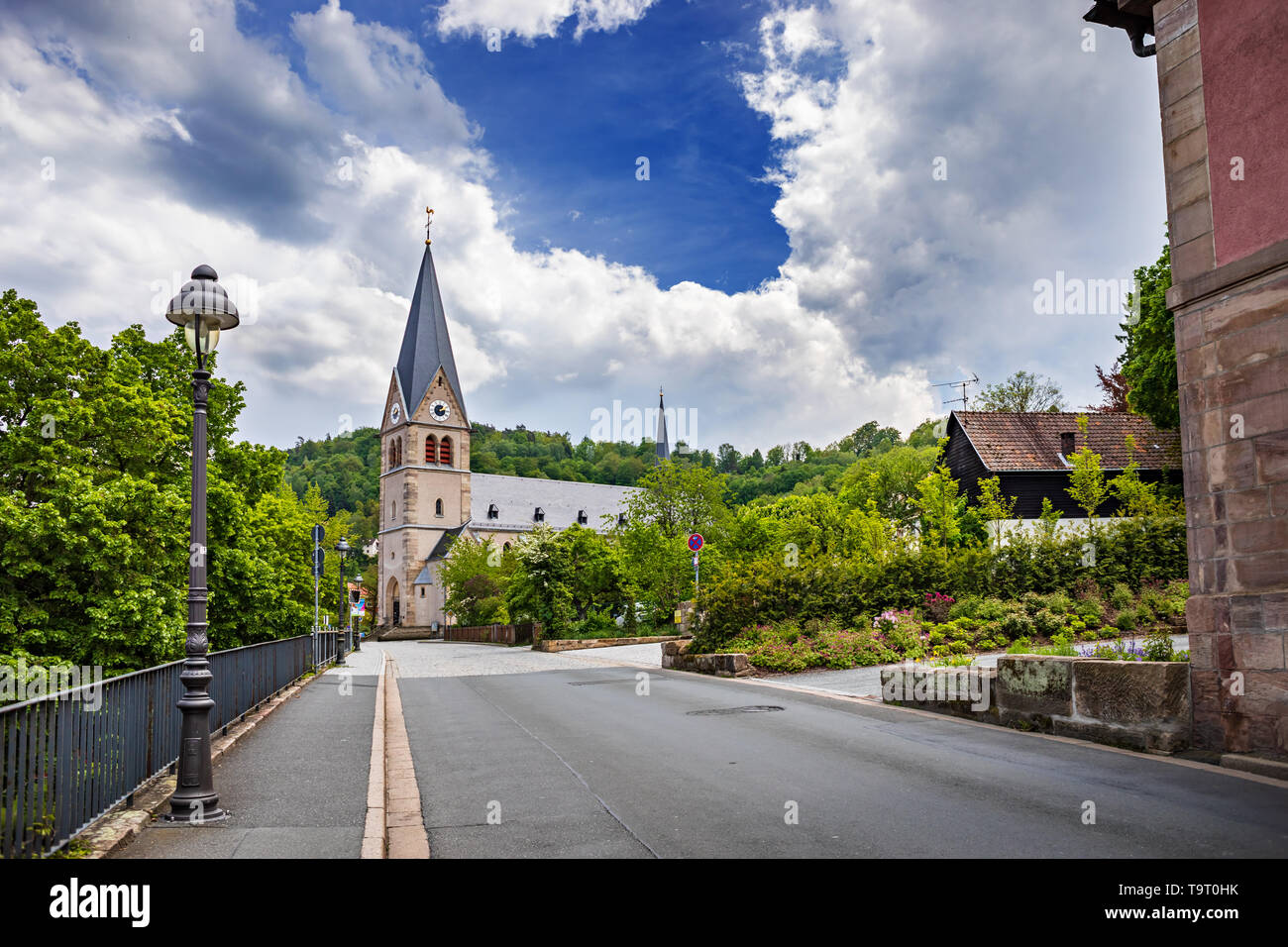 The Our Lady Church alias Unsere Liebe Frau Kirche of Kulmbach in ...