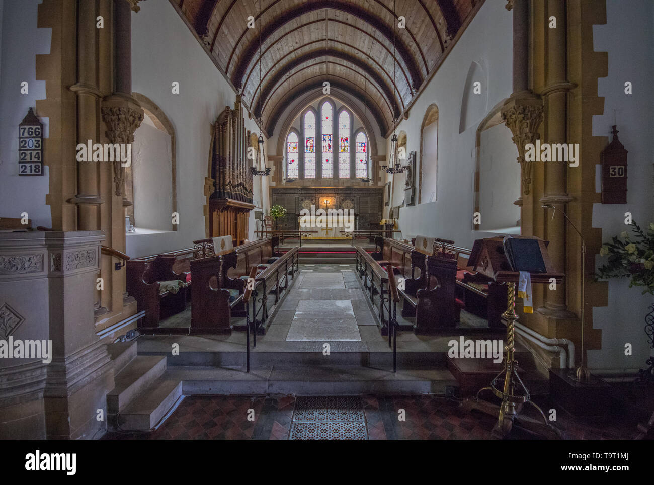 St. Mary's church, Slindon, Chichester, West Sussex, UK Stock Photo - Alamy
