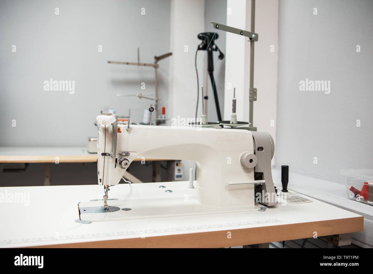 Industrial sewing machine Stock Photo - Alamy