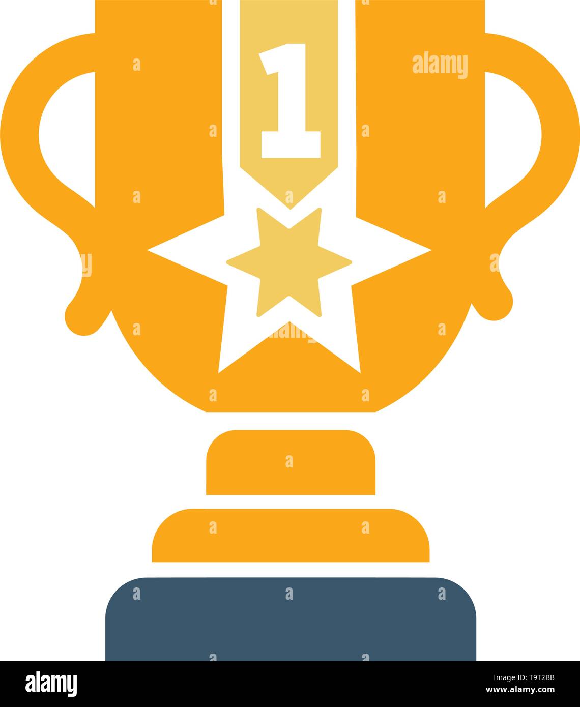 Champions Cup Trophy Icon Sign High Resolution Stock Photography and ...