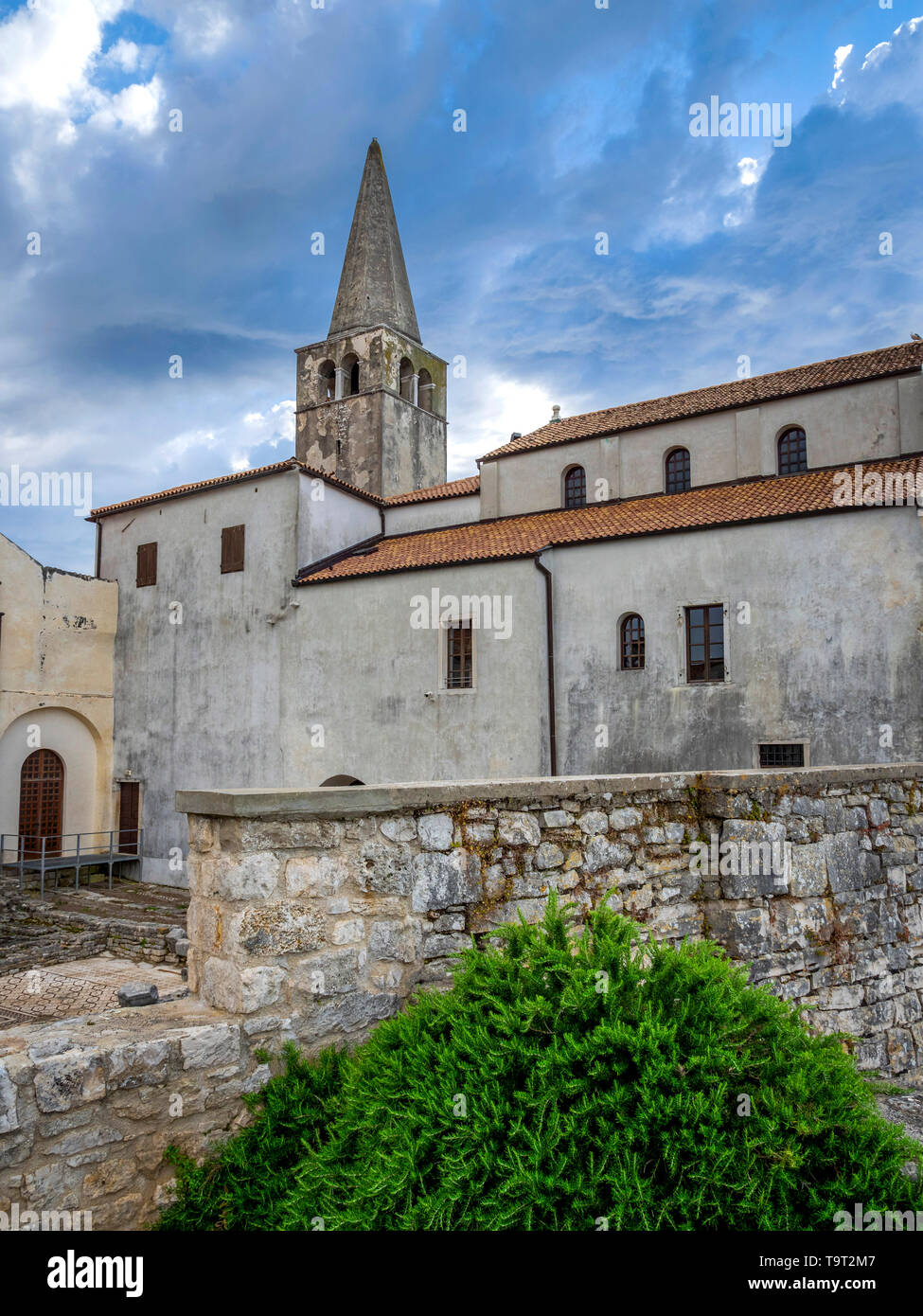 Euphrasius basilica, UNESCO world heritage, Porec, Istrien, Croatia ...