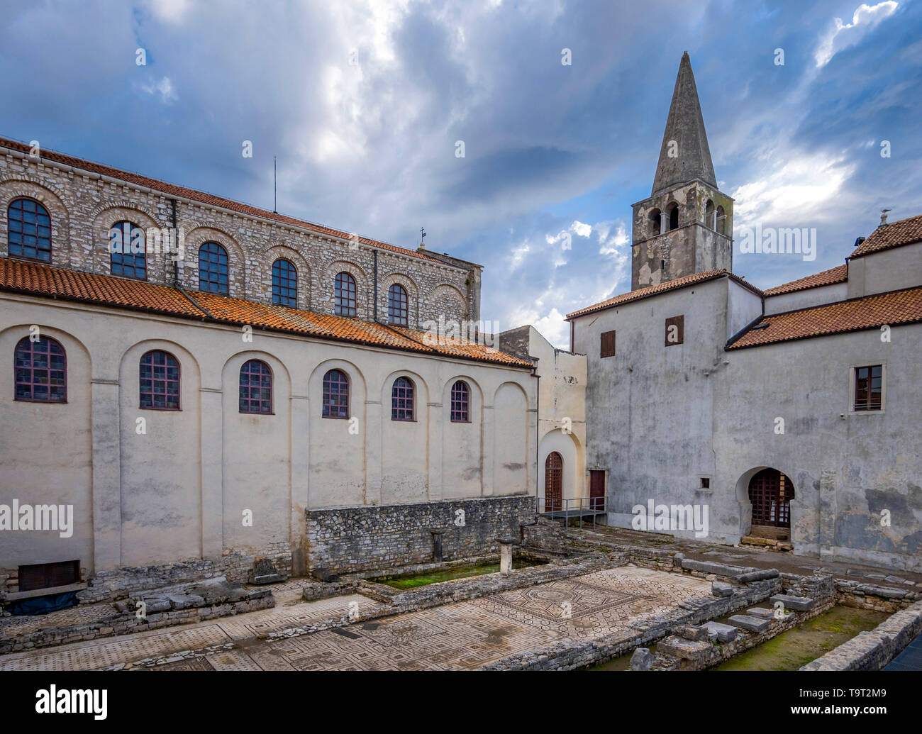 Euphrasius basilica, UNESCO world heritage, Porec, Istrien, Croatia ...