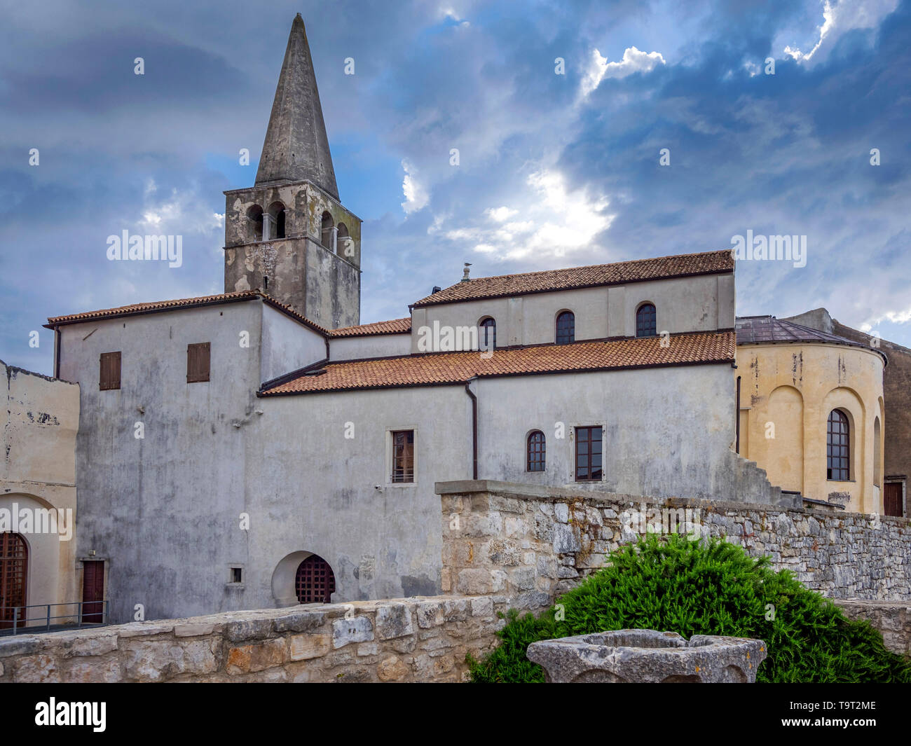Euphrasius basilica, UNESCO world heritage, Porec, Istrien, Croatia ...