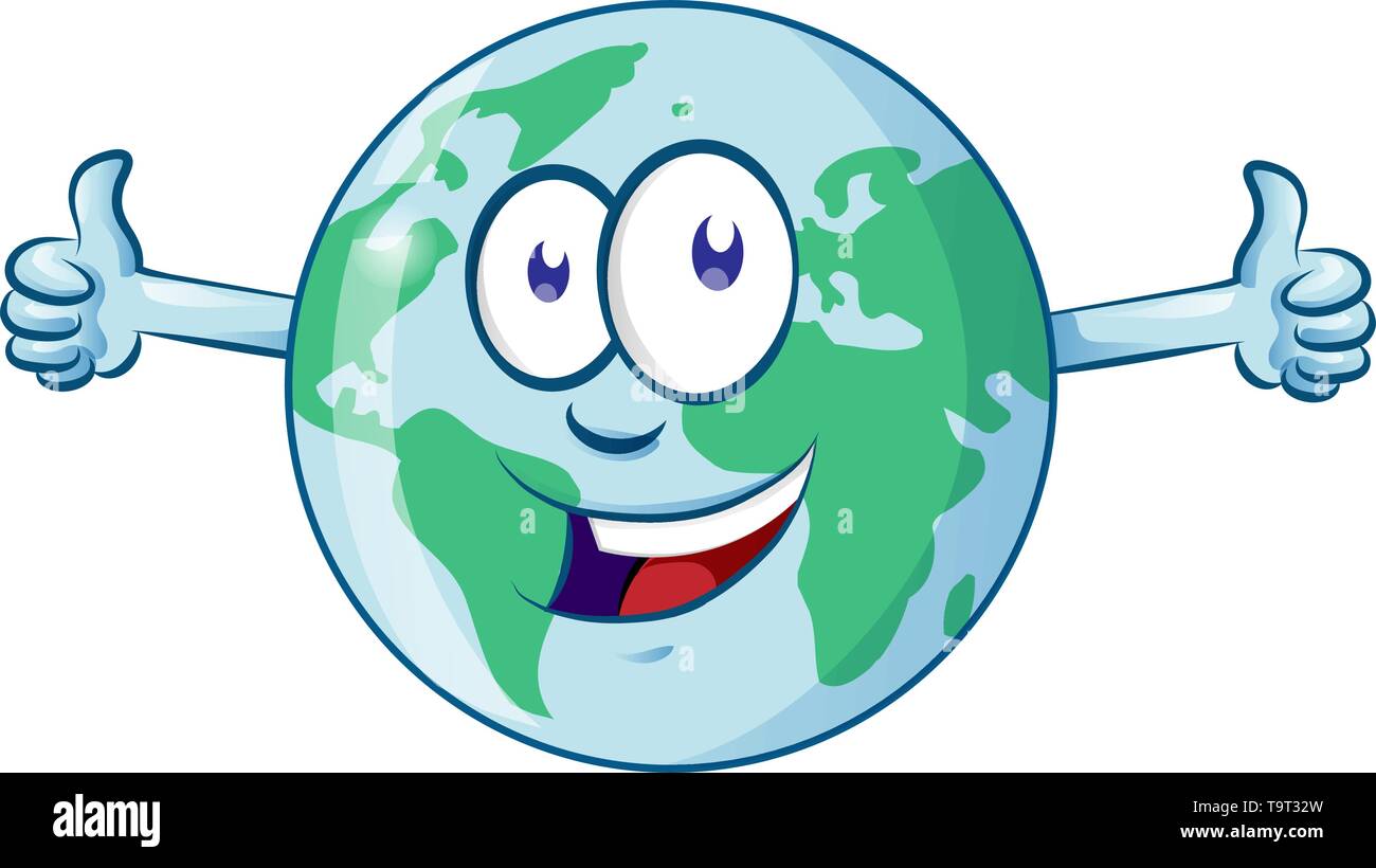 3d character earth Stock Vector Images - Alamy