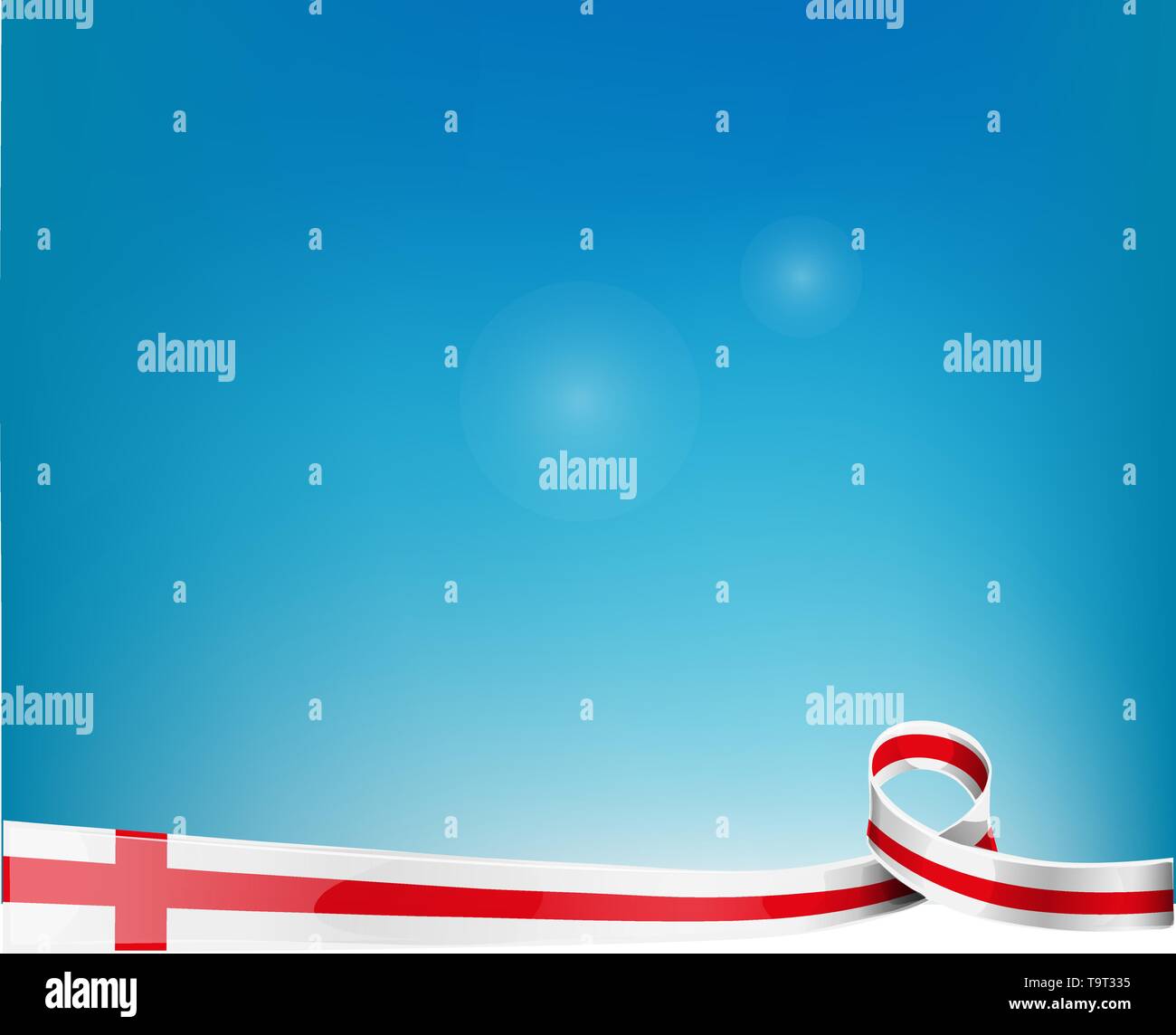 England flag on blue background Stock Vector Image & Art - Alamy