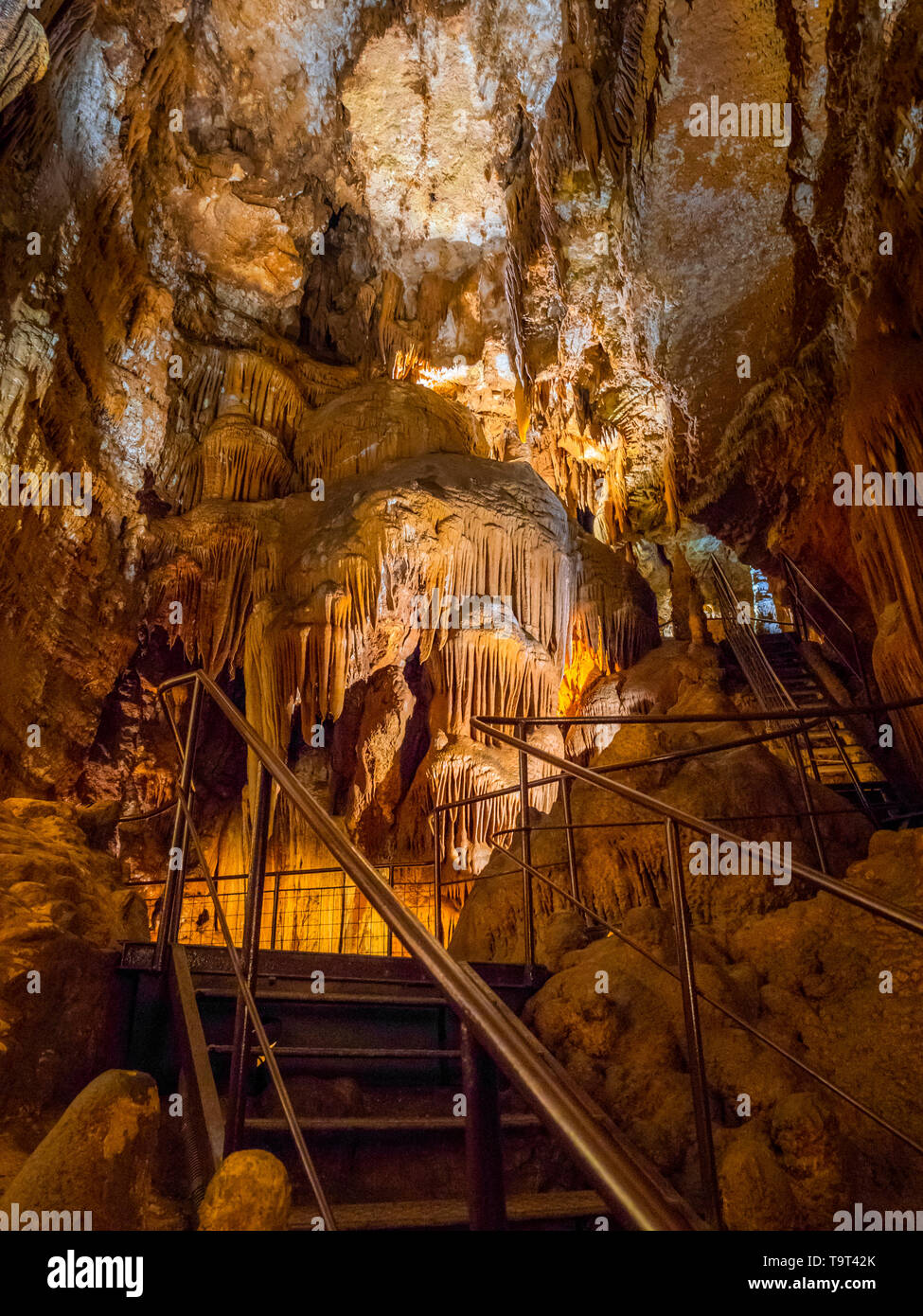 Jama Baredine, limestone cave, Nova Vas, Porec, Istrien, Croatia ...