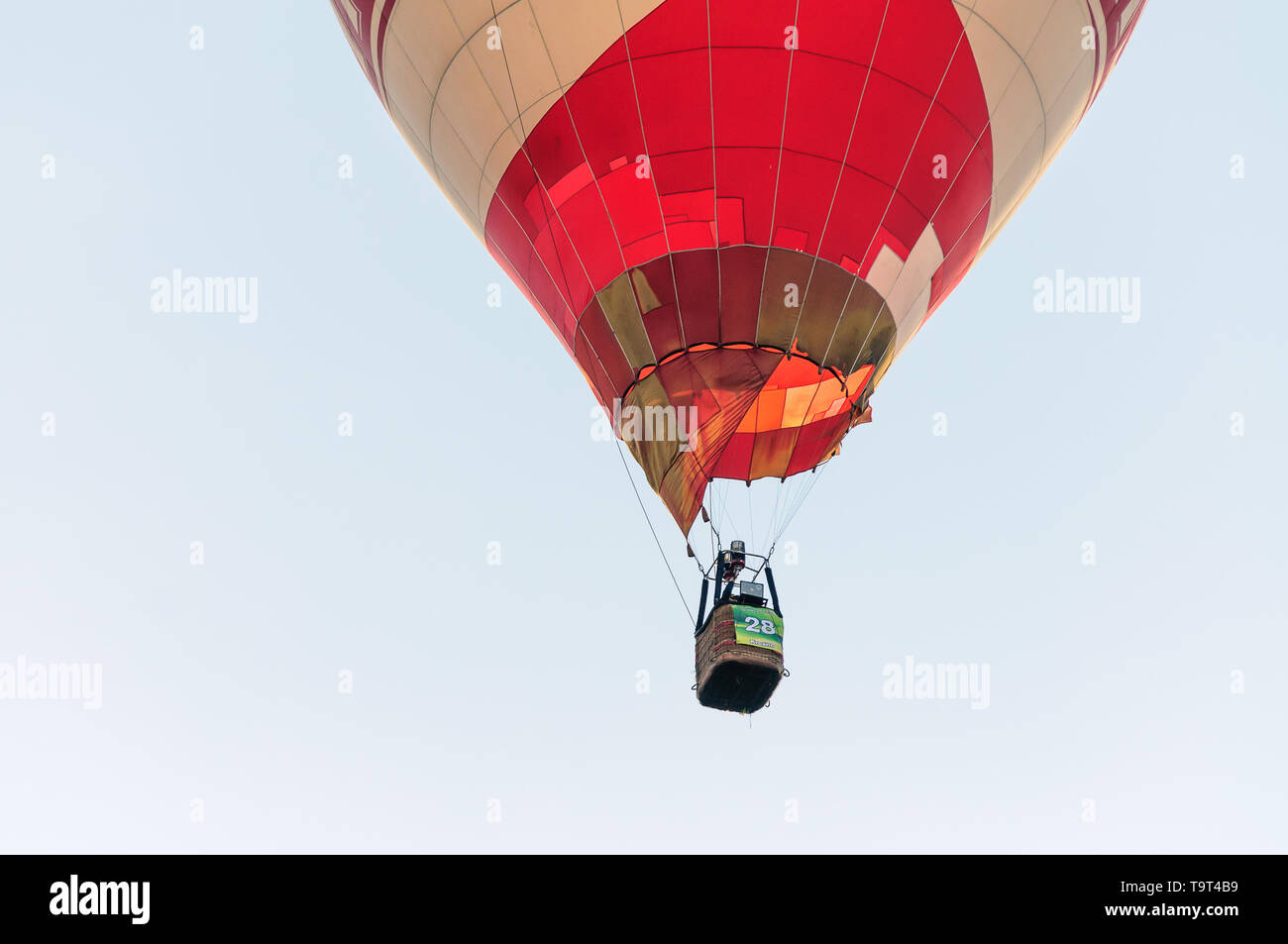Krosno, Poland, May 4, 2019: Hot Air Balloon Championship of Poland and ...