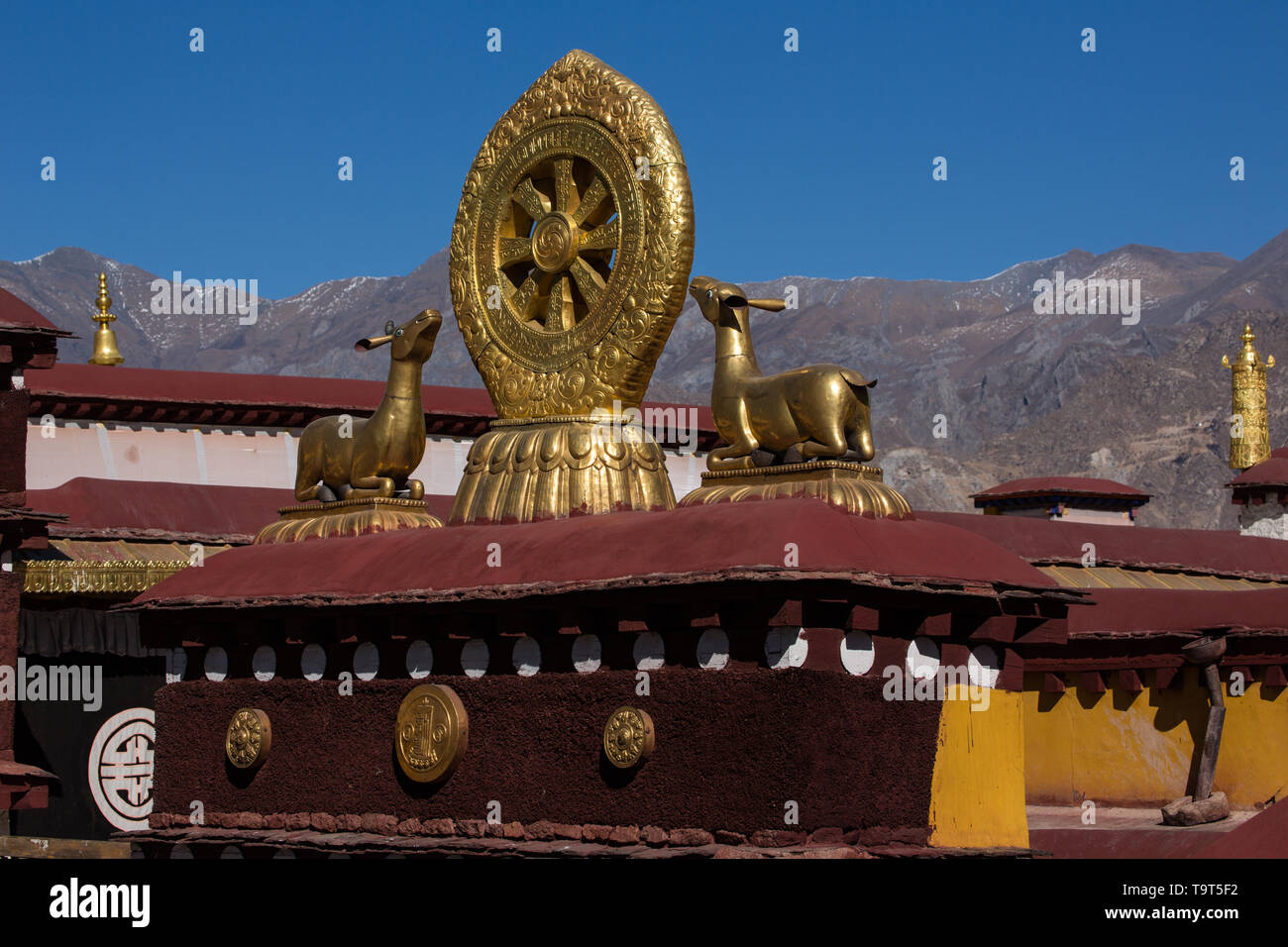 The Jokhang Temple was founded about 1652 A.D. It is the most sacred ...