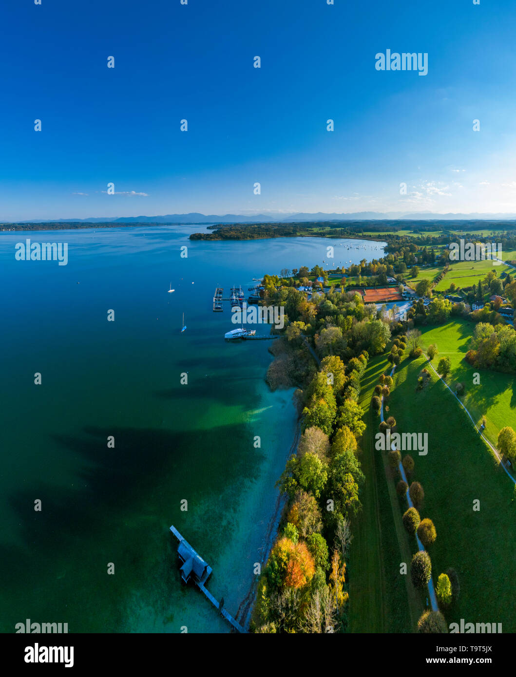 Tutzing luftbild hi-res stock photography and images - Alamy