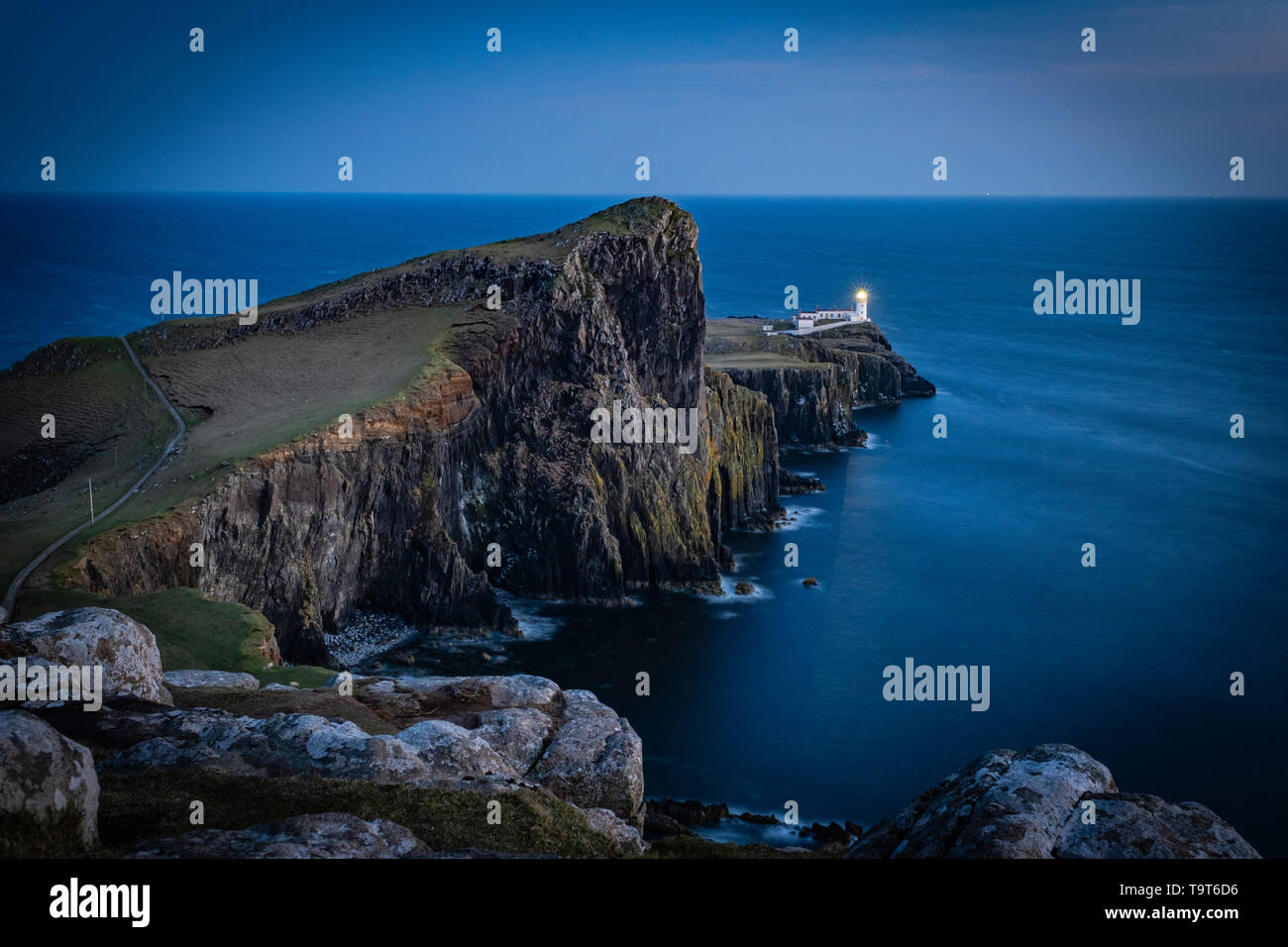 Neist Point Lighthouse, Isle of Skye, Scotland, UK Stock Photo - Alamy