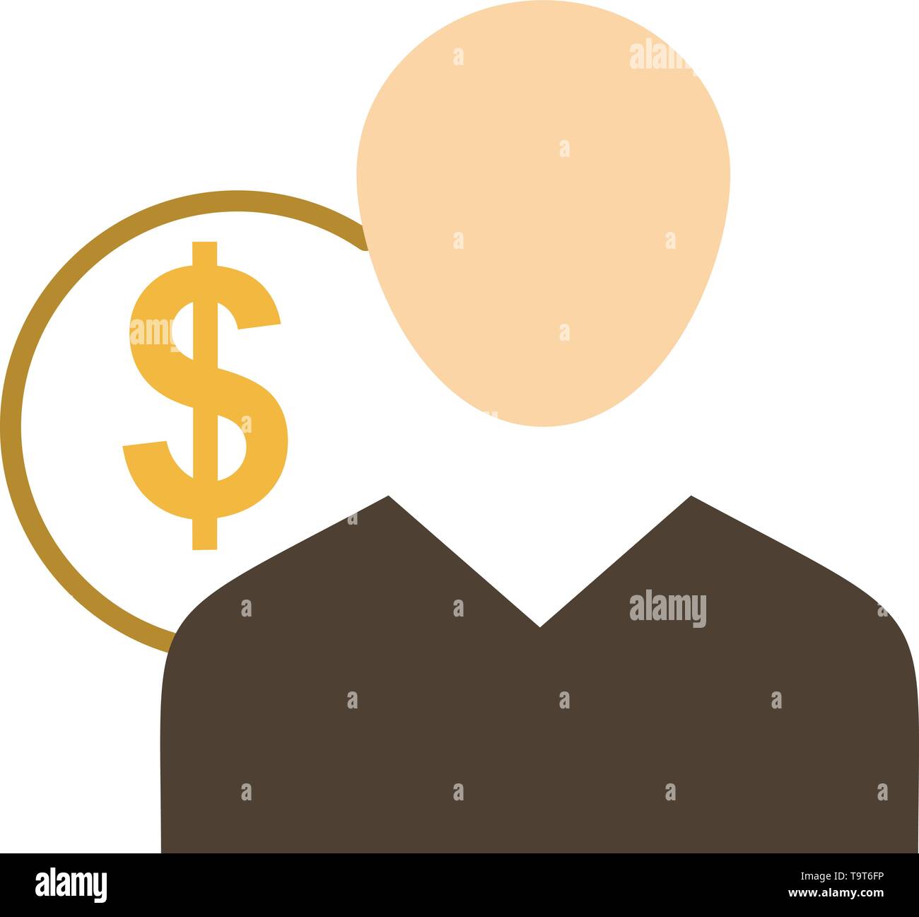 Delegation icon vector vectors hi-res stock photography and images - Alamy