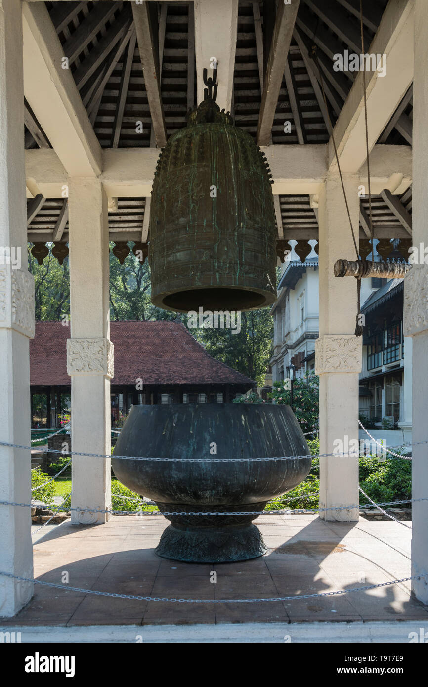 Sri Lanka trip, day 7: the temple bell is housed in an open structure ...