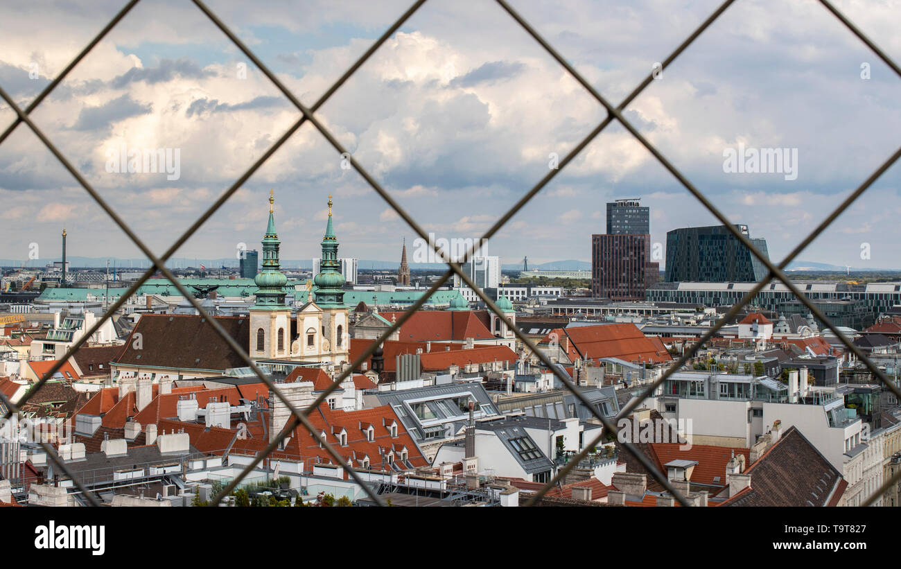 Vienna city skyline from hi-res stock photography and images - Alamy