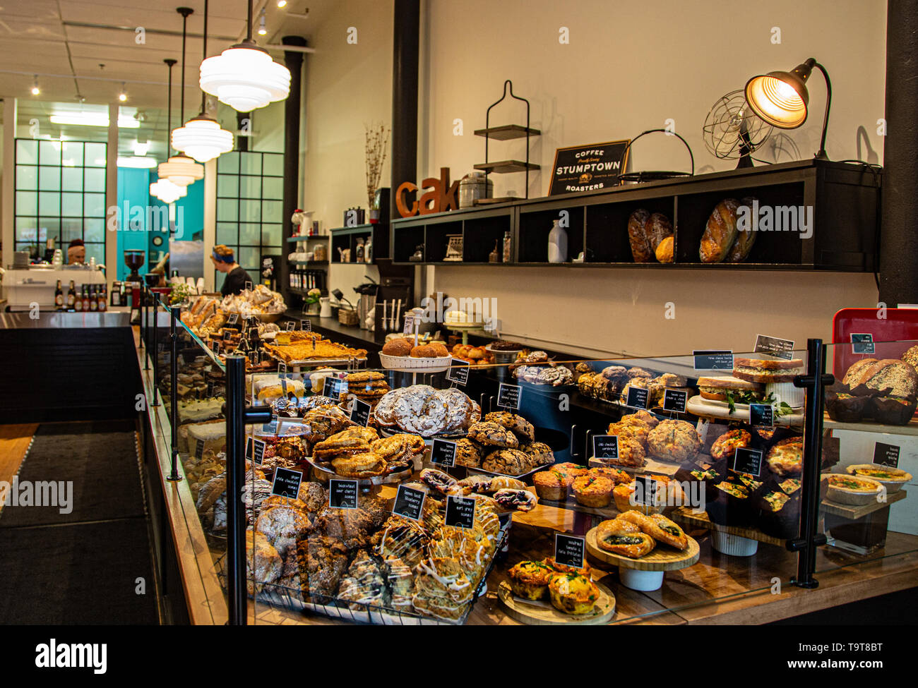 Pastries at a Bakery Stock Photo - Alamy