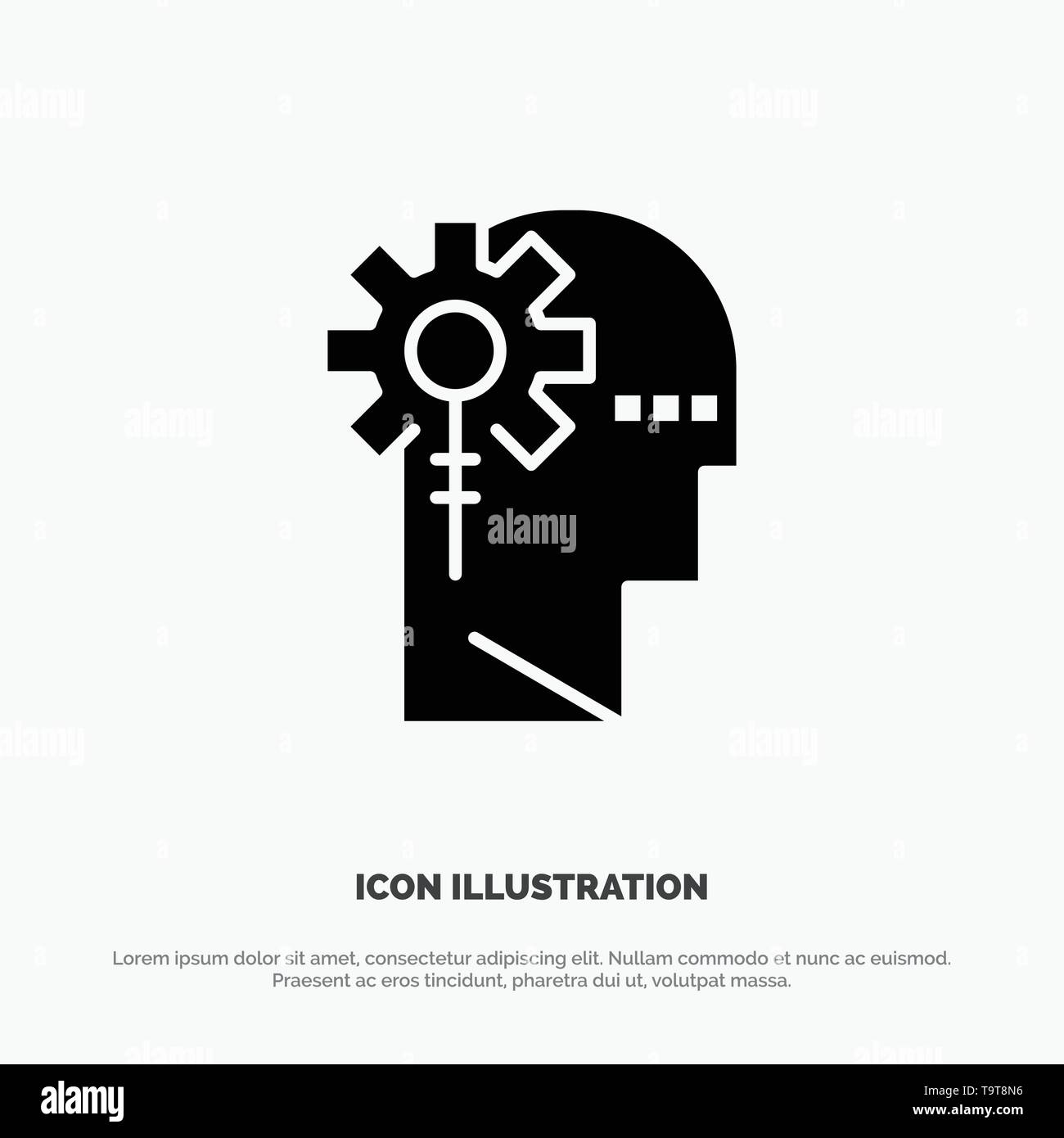 Critical thinking icon hi-res stock photography and images - Alamy