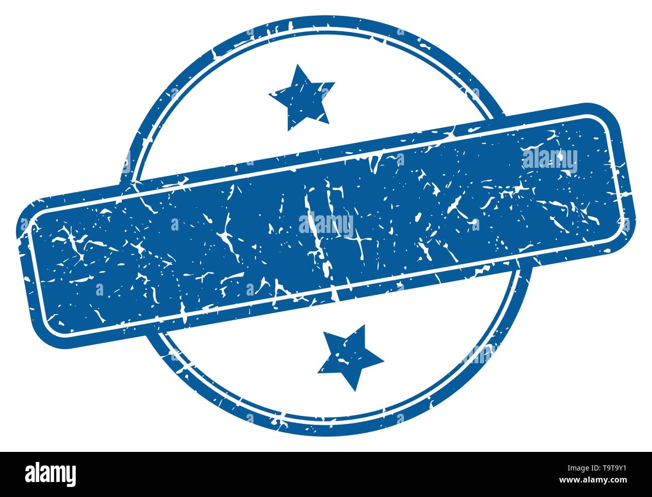 blank round grunge isolated stamp Stock Vector Image & Art - Alamy