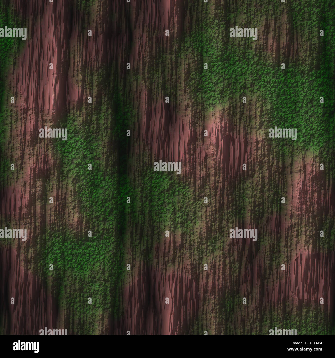 Tree Bark with Moss Seamless Texture Tile Stock Photo - Alamy