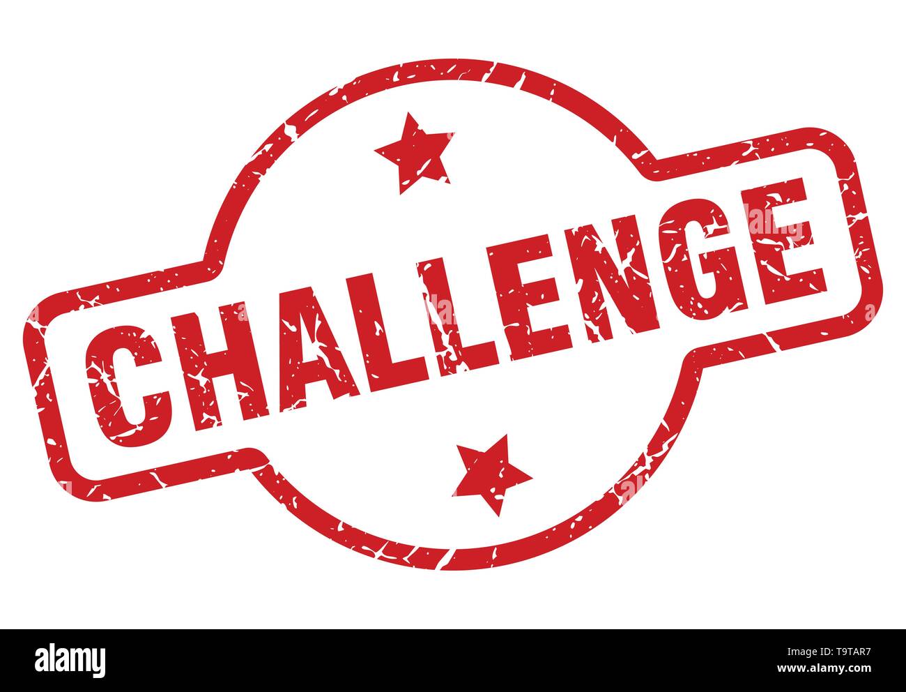 challenge stamp isolated on white Stock Vector Image & Art - Alamy
