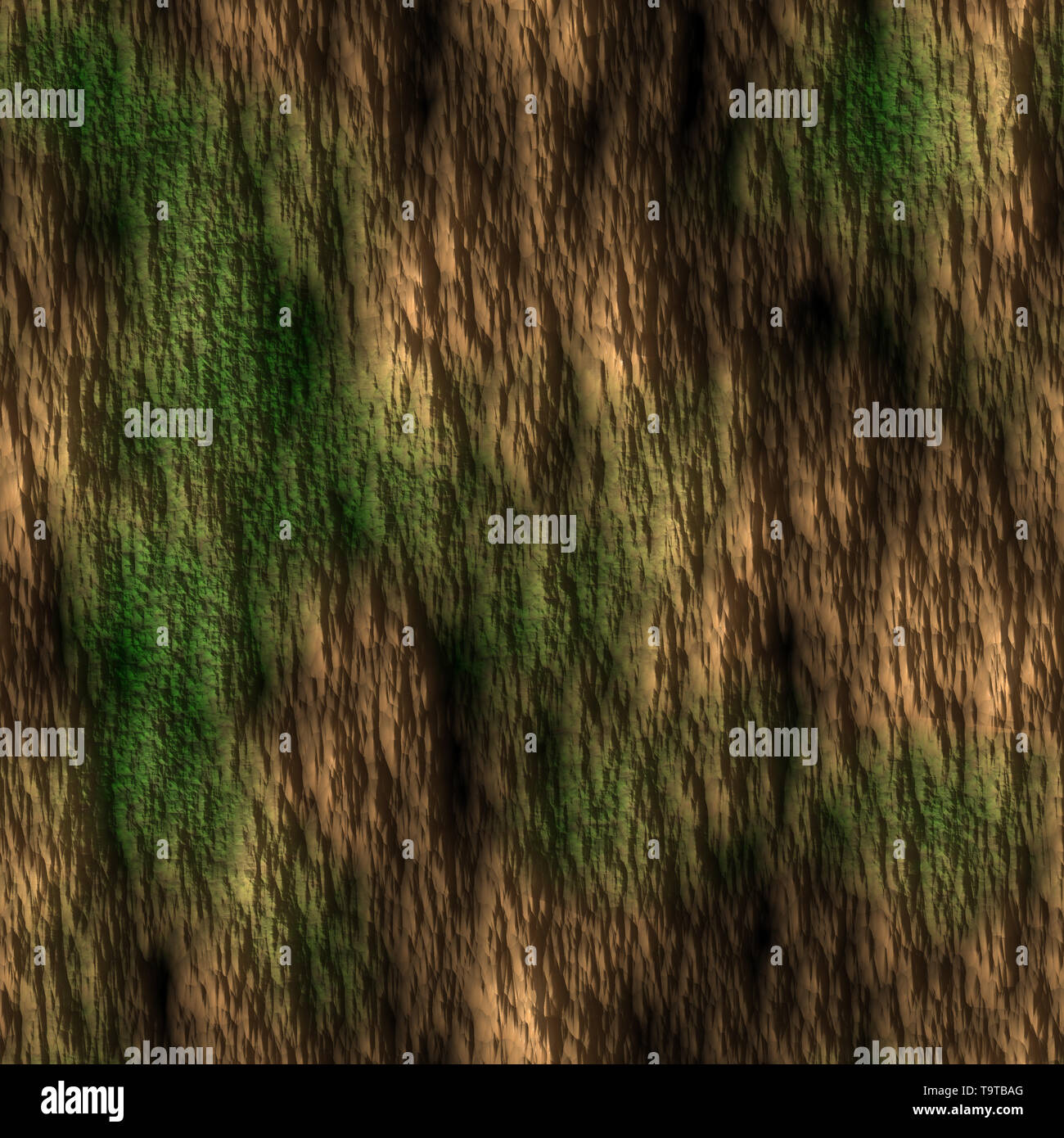 Tree Bark with Moss Seamless Texture Tile Stock Photo - Alamy