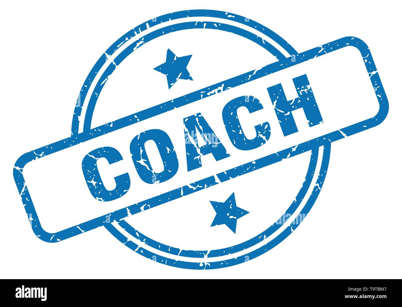 coach round vintage grunge stamp Stock Vector Image & Art - Alamy