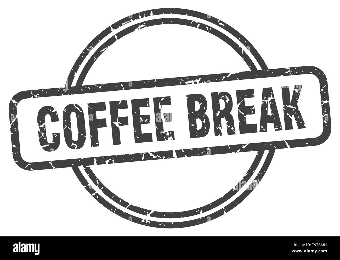coffee break vintage stamp. coffee break sign Stock Vector Image & Art ...