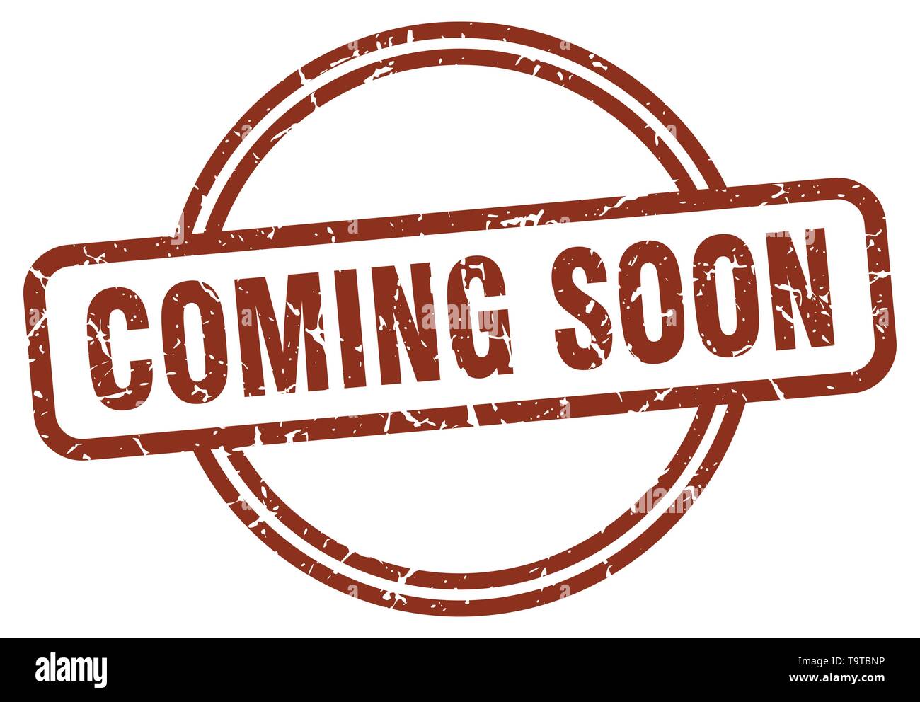 coming soon stamp isolated on white Stock Vector Image & Art - Alamy