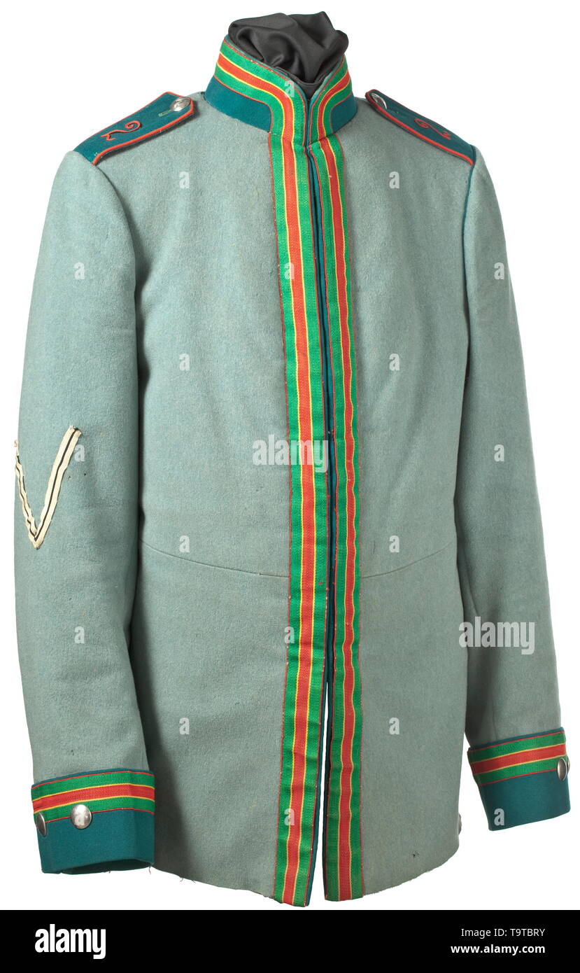 A tunic for enlisted men of the 2nd Mounted Rifles, circa 1910 Filed ...