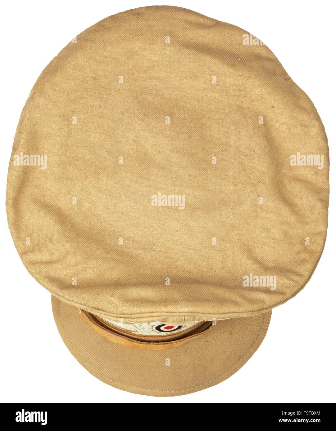 A visor cap to the Luftwaffe tropical uniform, the so-called "Hermann ...