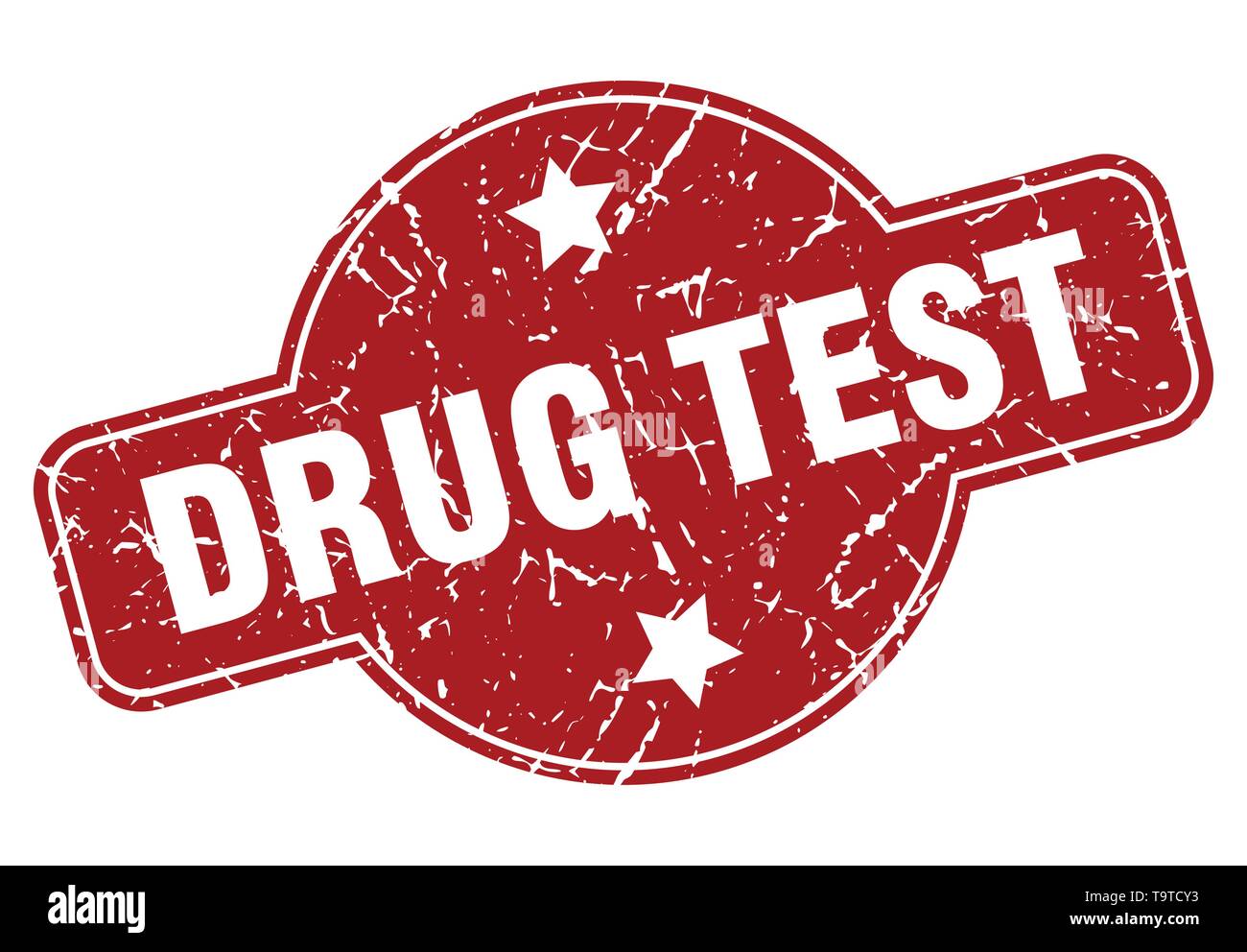 drug test vintage stamp. drug test sign Stock Vector Image & Art - Alamy