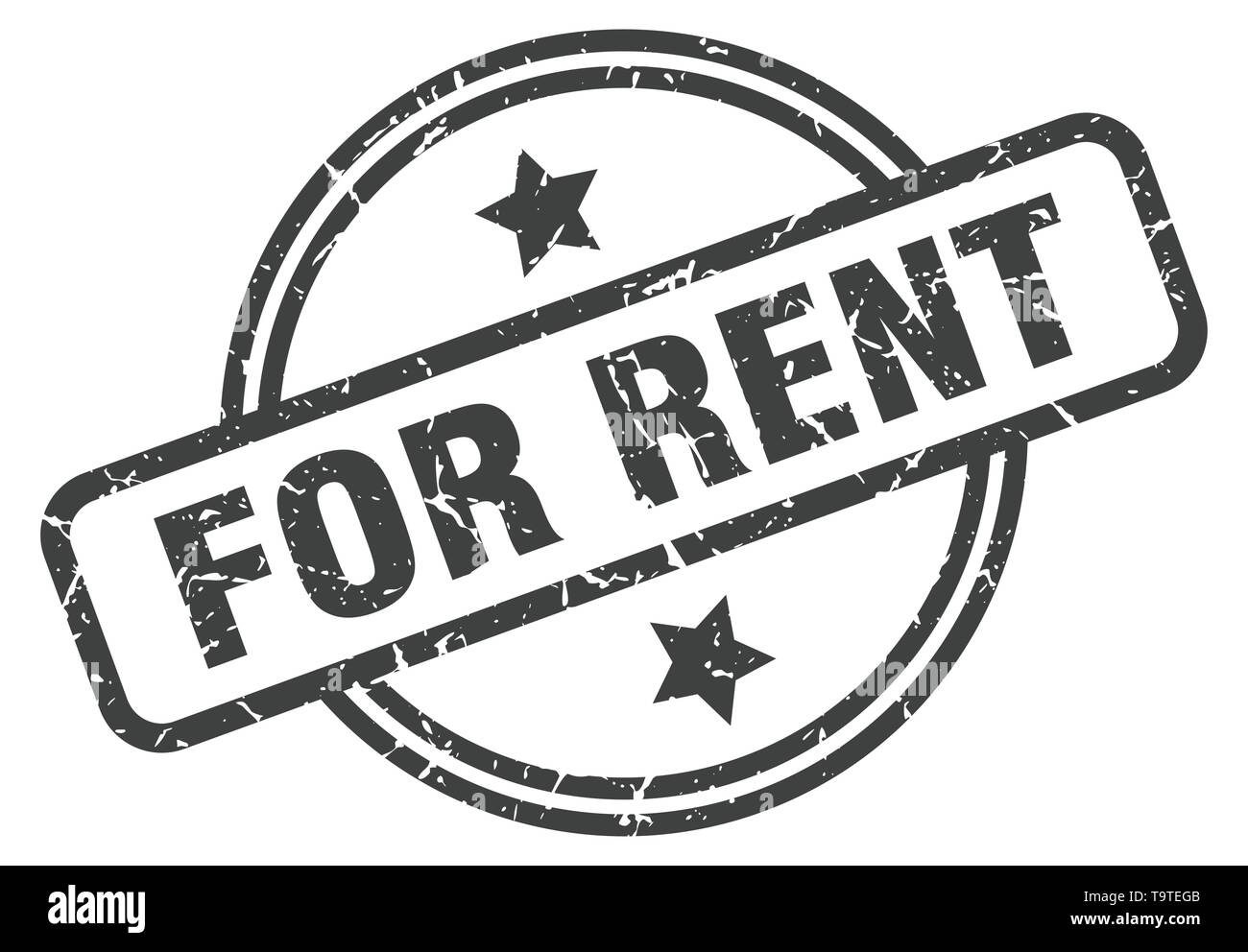 for rent stamp isolated on white Stock Vector Image & Art - Alamy