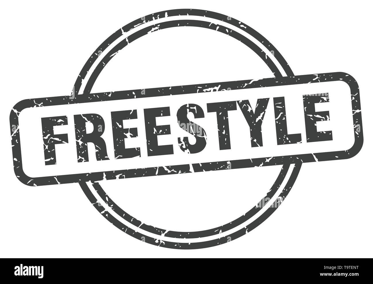 Freestyle stamp Black and White Stock Photos & Images - Alamy