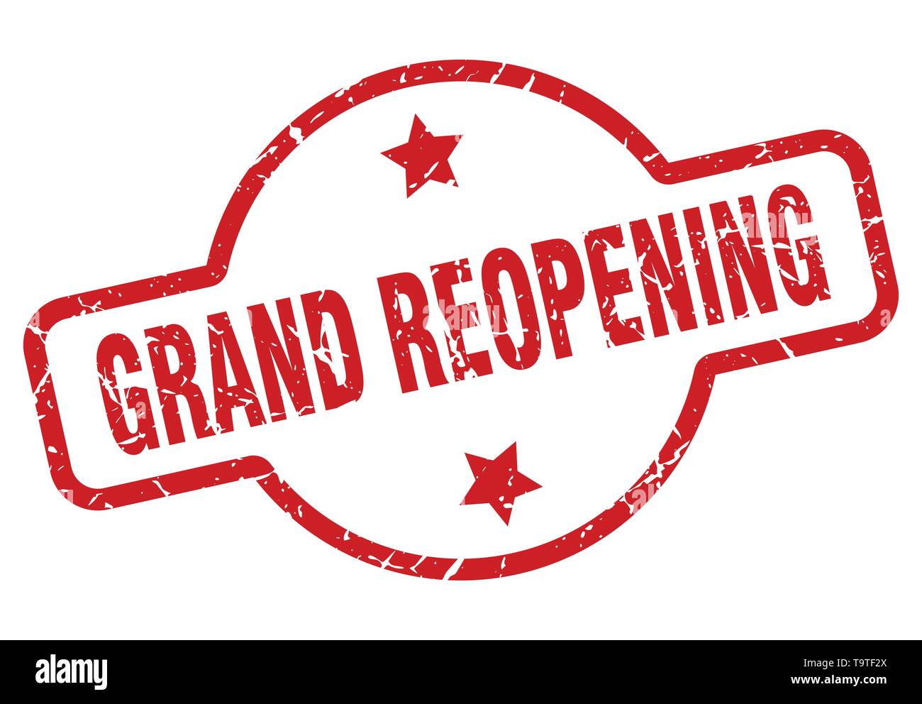 Grand reopening stamp Stock Vector Images - Alamy