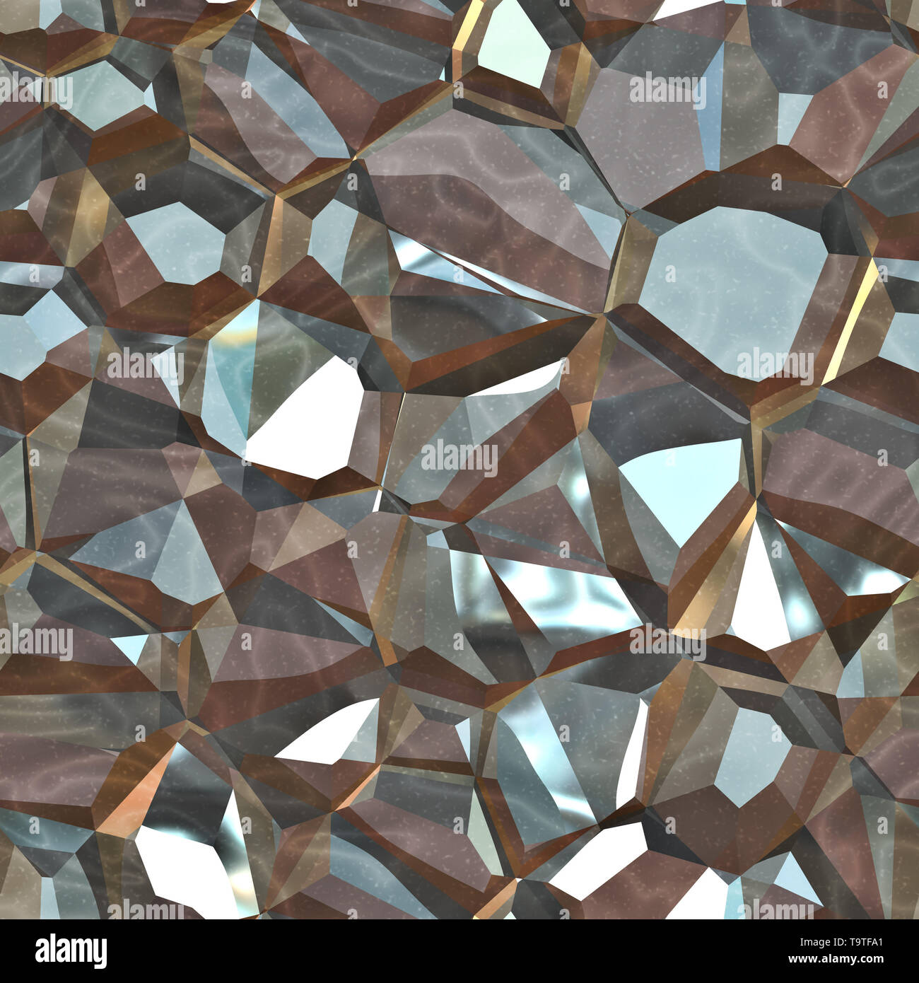 Crystals Seamless Texture Tile Stock Photo - Alamy