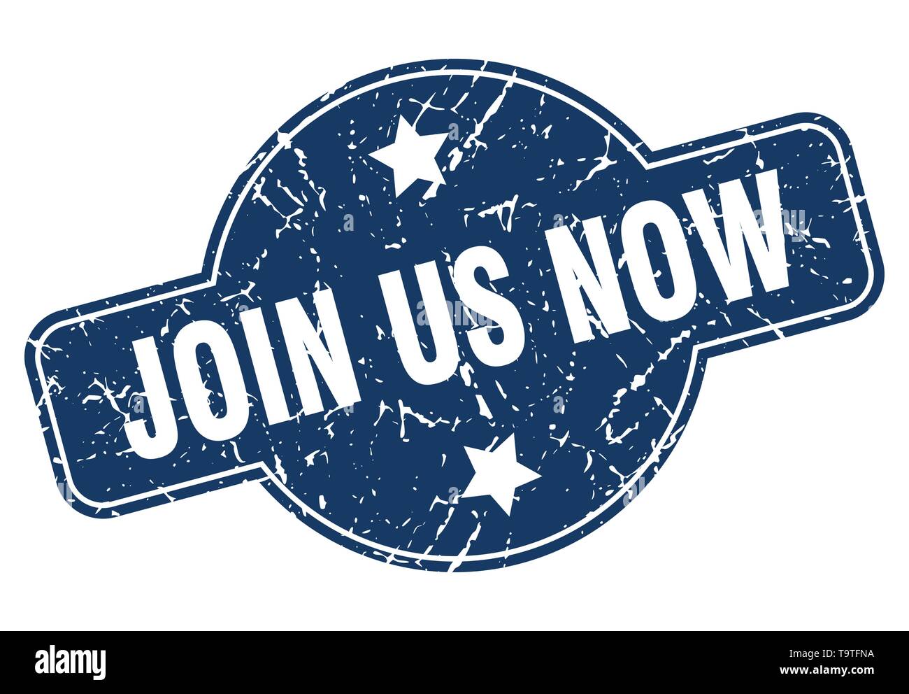 Join us round blue Cut Out Stock Images & Pictures - Alamy