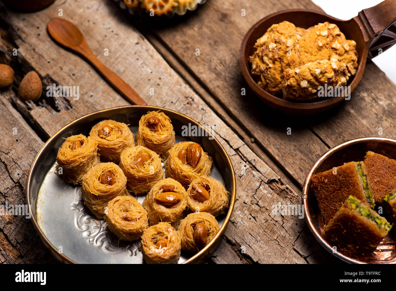 Traditional turkish desserts burma hi-res stock photography and images ...