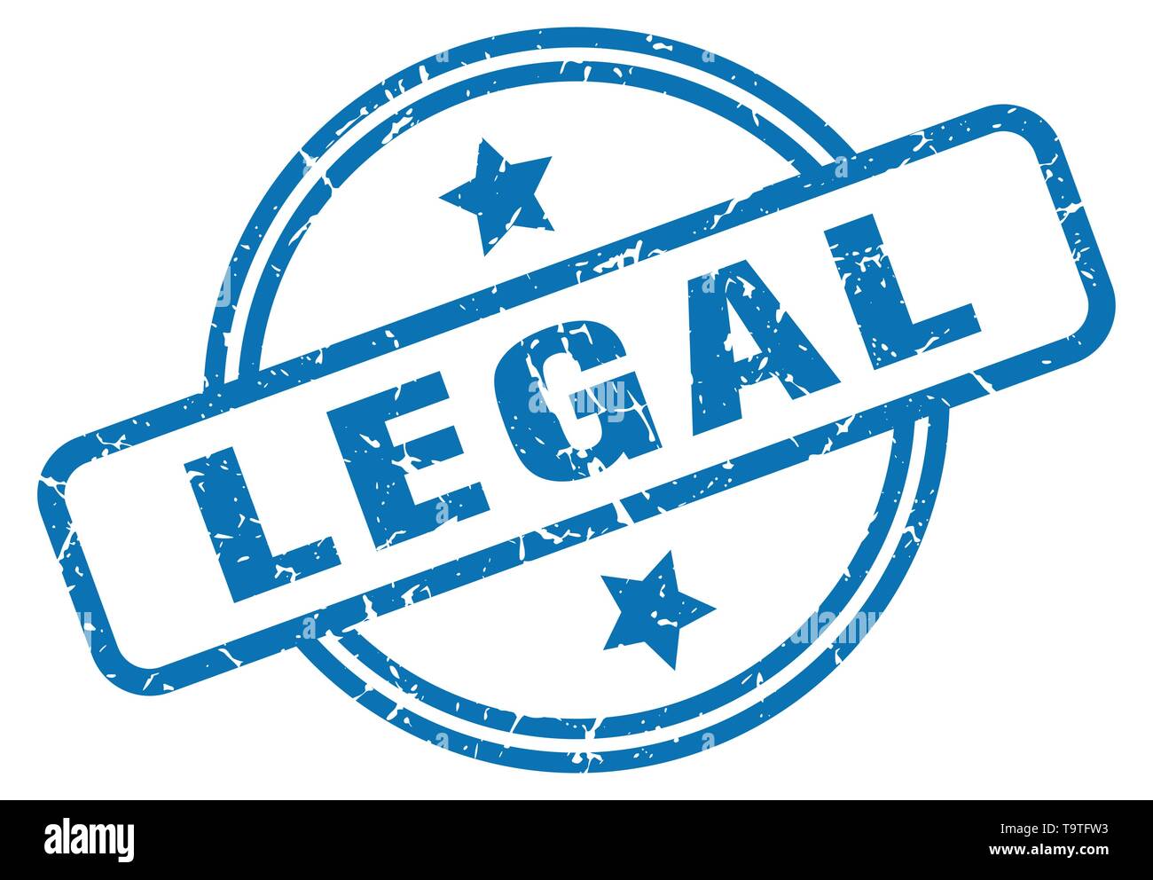 legal round vintage grunge stamp Stock Vector Image & Art - Alamy