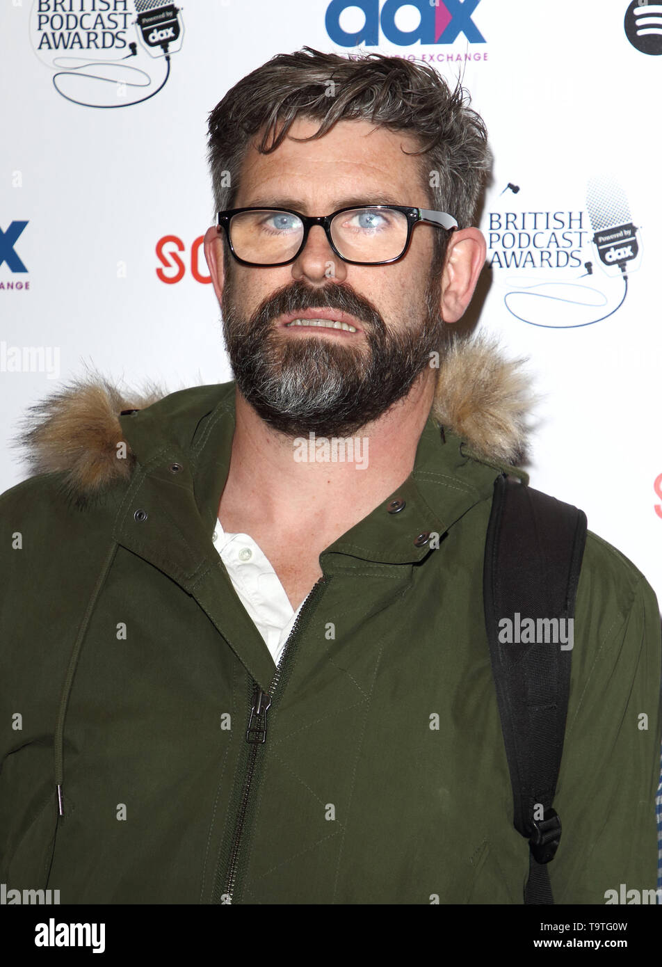 London, UK. Dan Renton Skinner at the British Podcast Awards 2019 at ...