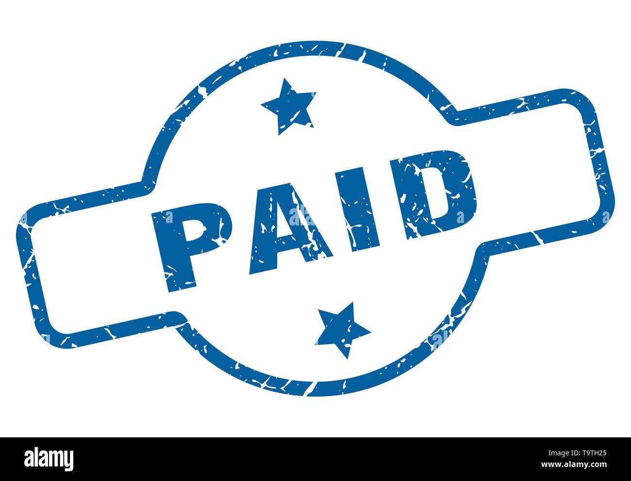 paid vintage stamp. paid sign Stock Vector Image & Art - Alamy