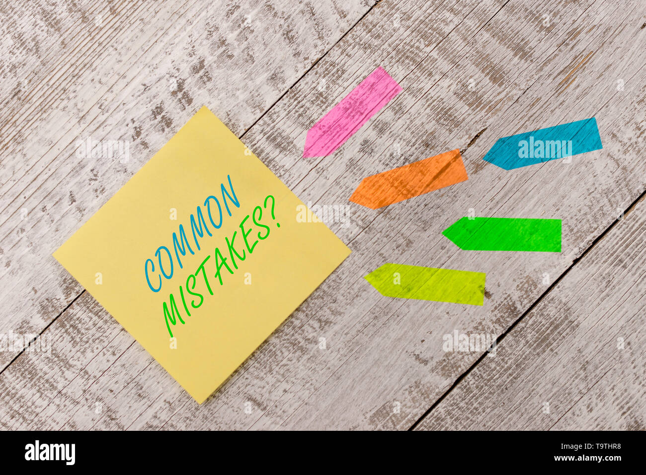 Word writing text Common Mistakes question. Business photo showcasing ...