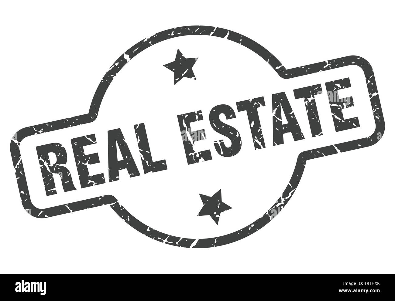 Real round grunge black Stock Vector Images - Alamy