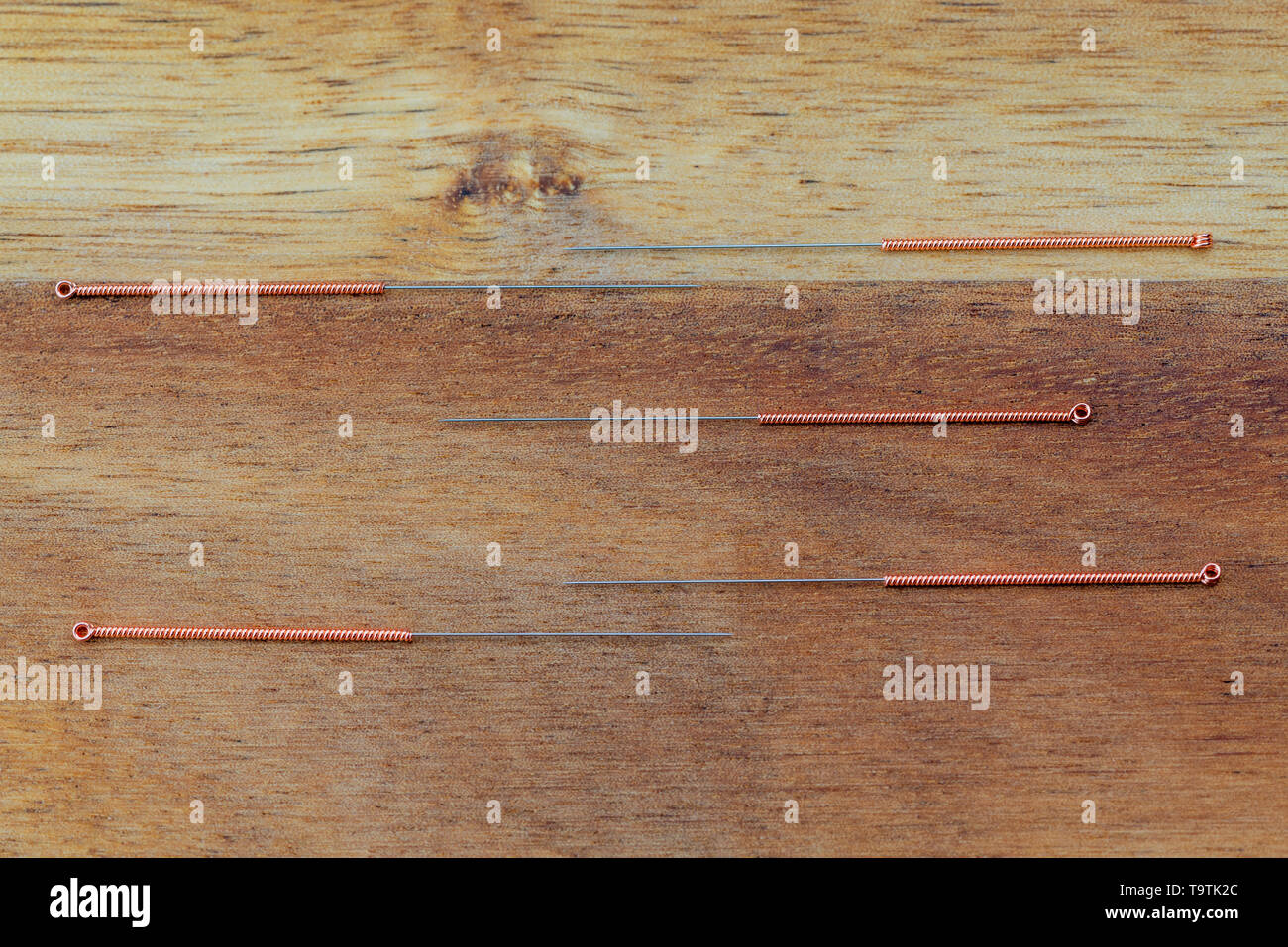 Traditional copper handle acupuncture needles for acupuncture and dry ...