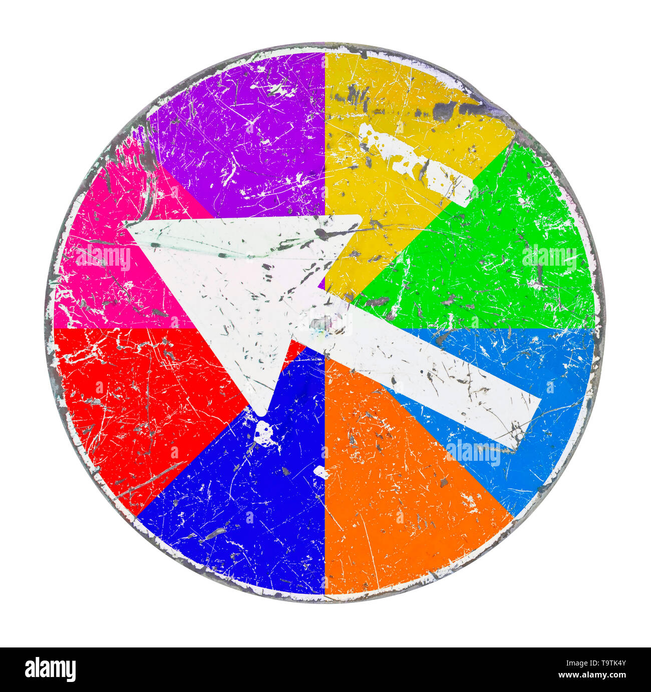 Multi colored city Cut Out Stock Images & Pictures - Alamy