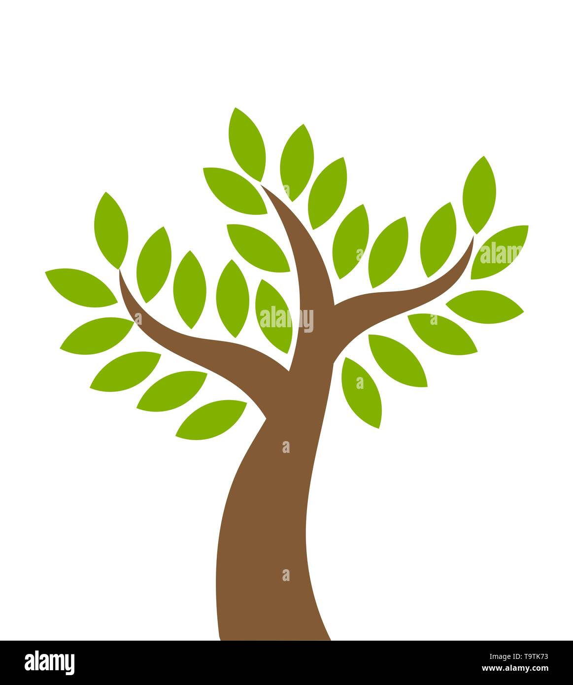 Tree. Vector illustration Stock Vector Image & Art - Alamy